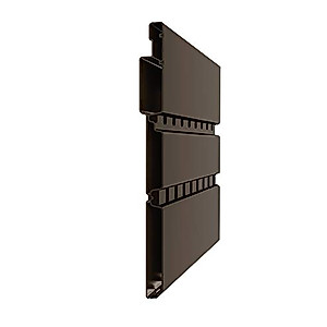 Suncast 124 Gallon Resin Extra Large Deck Storage Cabinet, Mocha Herringbone