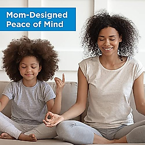 Mommy's Bliss Kids Feel Calm Gummies, Support a Sense of Calm and Relax The Body, Made with Magnesium, L-theanine, Sugar Free Raspberry Lemonade Flavor, Age 4+, 60 Gummies