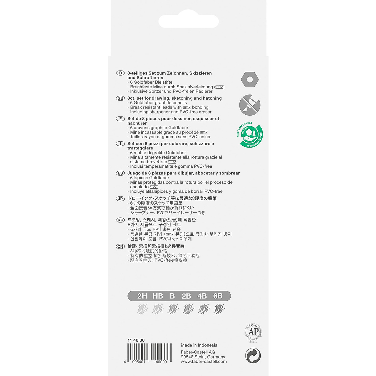 Faber-castell Goldfaber Graphite Sketch Set