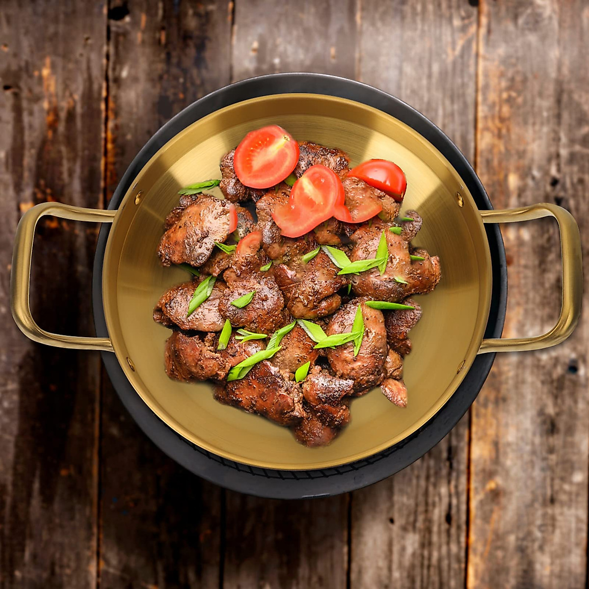 Korea Noodle Ramen Pot Stockpot: Stainless Steel Pasta Pots Stir Fry Pan Omelet Paella Pans Ramen Soup Pot