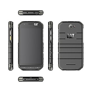 CAT PHONES S31 Unlocked Rugged Waterproof Smartphone, Network Certified (GSM), U.S. Optimized (Single Sim) with 2-year Warranty Including 2 Year Screen Replacement
