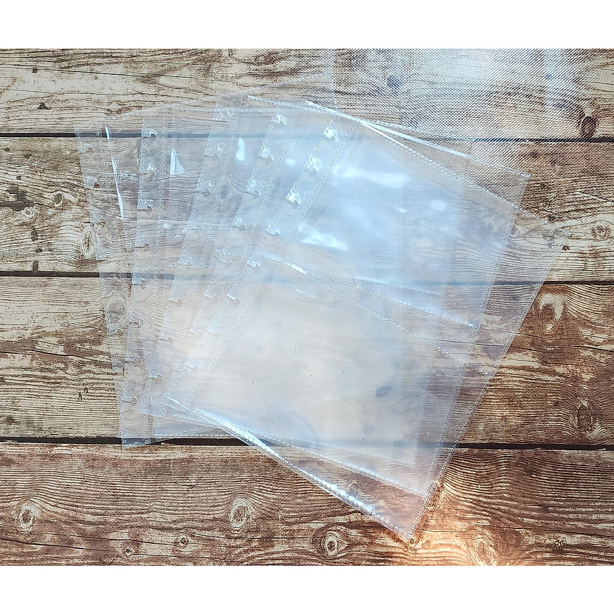 Disc Bound Sticker Storage and Photo Album with Double Sided 4x6 Pockets