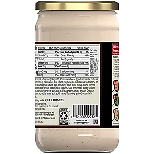 Prego Homestyle Alfredo Pasta Sauce, 22 oz Jar (Pack of 6)