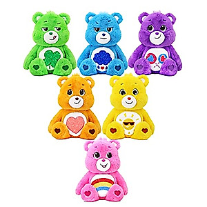 Care Bears 18" Plush - Tenderheart Bear with Glitter Belly Badge - Soft Huggable Material!