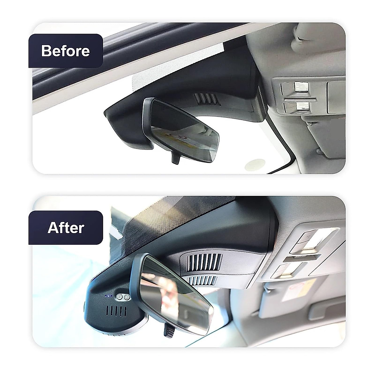 Fitcamx Dash Cam 4K Car DVR Compatible with Mazda CX-30 CX-50 2023 2022 2021 2020 (Color : CX30 CX50, Size : 4K Front Cam 64GB)