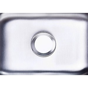 ZUHNE 33x19 Kitchen Sink Drop In for Mobile Homes, Stainless Steel Deep Double Bowl