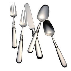 Yamazaki Old Denmark 5 Piece Placesetting, Service for 1 ,Silver