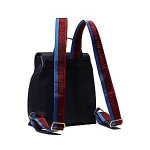 Tommy Hilfiger Rory Flap Backpack PVC Tommy Navy One Size