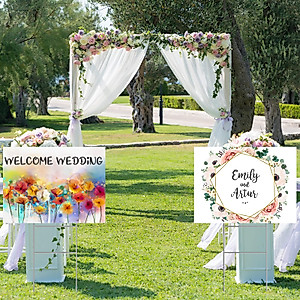 Kigley 50 Pcs Blank Yard Signs with H Stakes 24 x 18 Inch Corrugated White Plastic Yard Signs Kit Includes 50 Pcs Lawn Signs 50 Pcs Metal H Stakes 10 x 24 Inch for Campaign Business Garage Rent