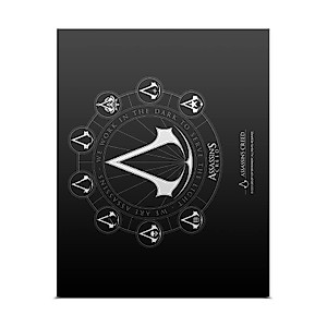 Head Case Designs Officially Licensed Assassin's Creed Crests Legacy Logo Vinyl Sticker Gaming Skin Case Cover Compatible With Xbox One X Console