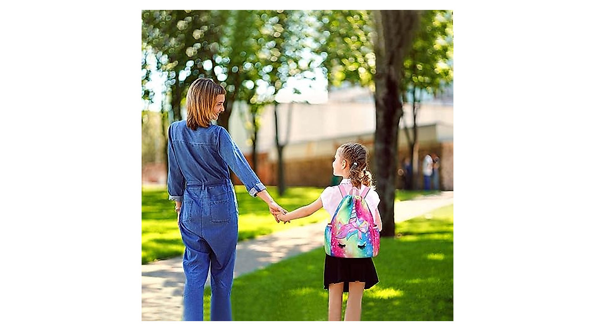 RHCPFOVR Unicorn Kids Backpack - Durable & Stylish for Girls