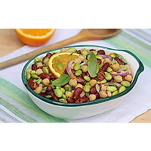 Organic Dark Red Kidney Beans- Fiber & Protein rich, Raw, Non-GMO, Vegan Bulk-1LB