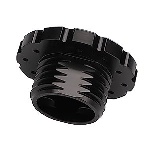 Gugxiom Game Steering Wheel Adapter Aluminum, Steering Wheel Adapter Quick Release Replacement, Steering Boss Steering Wheel Plate Adapter, Fits Thrustmaster T500 / T300 / TS/TX (Black)