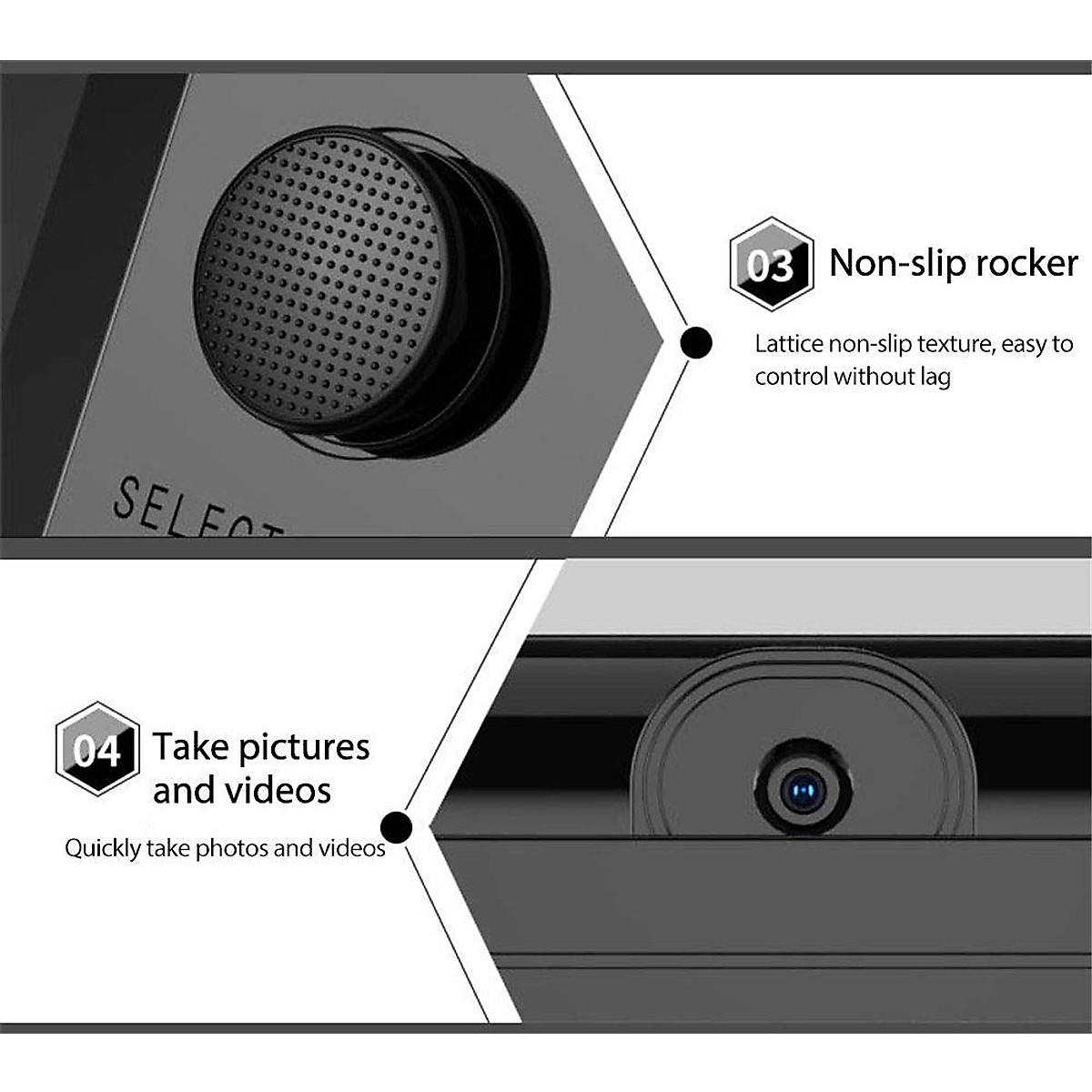 Soso Handheld Game Console 8GB Built in 10000+ Video Games, 4.3 inch HD Portable Game Console, Nostalgic Classic Dual-Shake Game Console, Birthday Xmas Gifts, Multi-Language