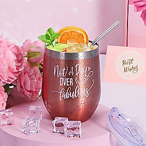 Christmas Gifts for Mom Birthday Gifts for Women, Relaxing Spa Gift Basket for Women Self Care Gift Set for Women,Unique Pink Gift Ideas for Her Sister Best Friend Female Aunt Tumbler Gift Box