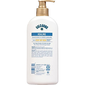 Gold Bond Healing Hydrating Lotion, 14 oz., With Aloe, Moisturizes, Immediate 24-Hour Hydration