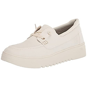 Dr. Scholl's Shoes Women's Get Onboard Oxford, White, 8