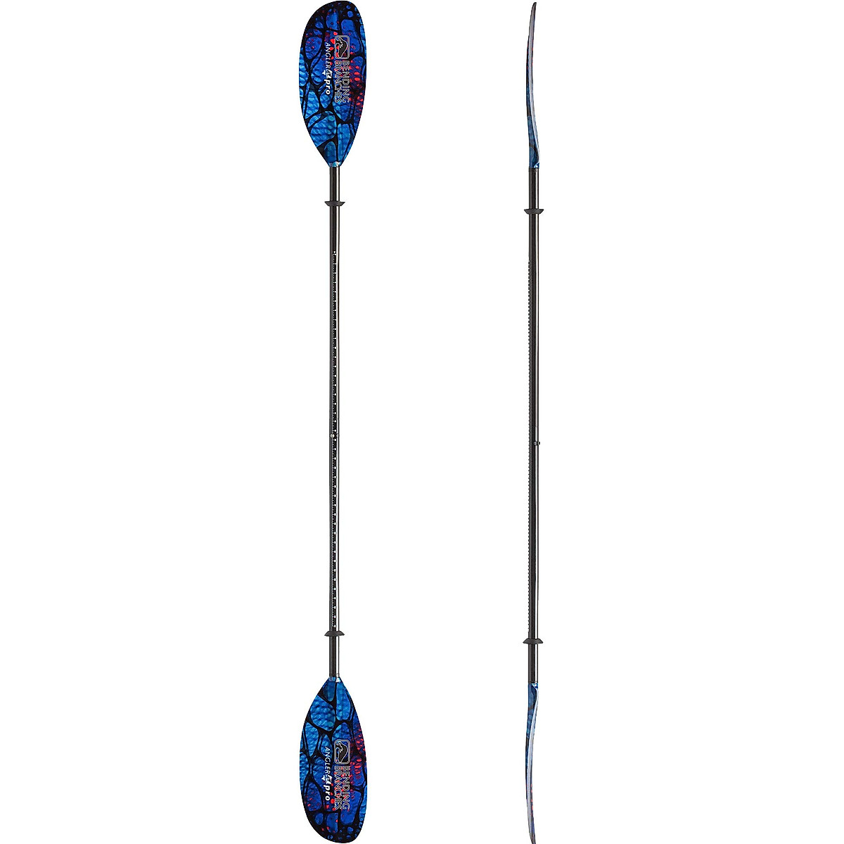 BENDING BRANCHES Angler Pro Fiberglass Straight Shaft 2-Piece Kayak Paddle