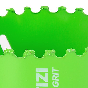 HLOFIZI 6-1/8 Inch Carbide Grit Hole Saw for 6 Inch Recessed Lights, Cutting Through Stucco, Ceiling Old Plaster, Drywall, Cement Board with 1-1/2" Depth, Up to 3X Longer Life