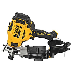 DeWALT DCN45RNB 20V Max 15 Degree Cordless Coil Roofing Nailer