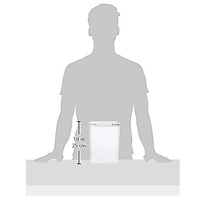 Sistema 5-Piece Food Storage Containers for Pantry with Lids and 2 Measuring Cups for Flour and Sugar, Dishwasher Safe, White