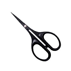 Elan 4" Embroidery Scissor Serrated Edge Scissors With Florine Non Stick Coating