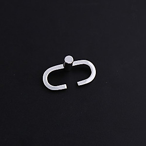 WINGOFFLY ZZ Lighting 2PCS Stainless Steel Bag Chain Adjustable Buckle Shorten Your Bag(2PCS Silver)