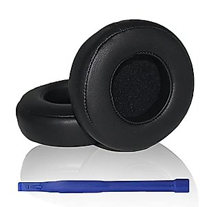 Adhiper Ear Pads Replacement Mixr Earpads Protein PU Leather Ear Cushion is Compatible with Mixr On-Ear Headphones (Black)