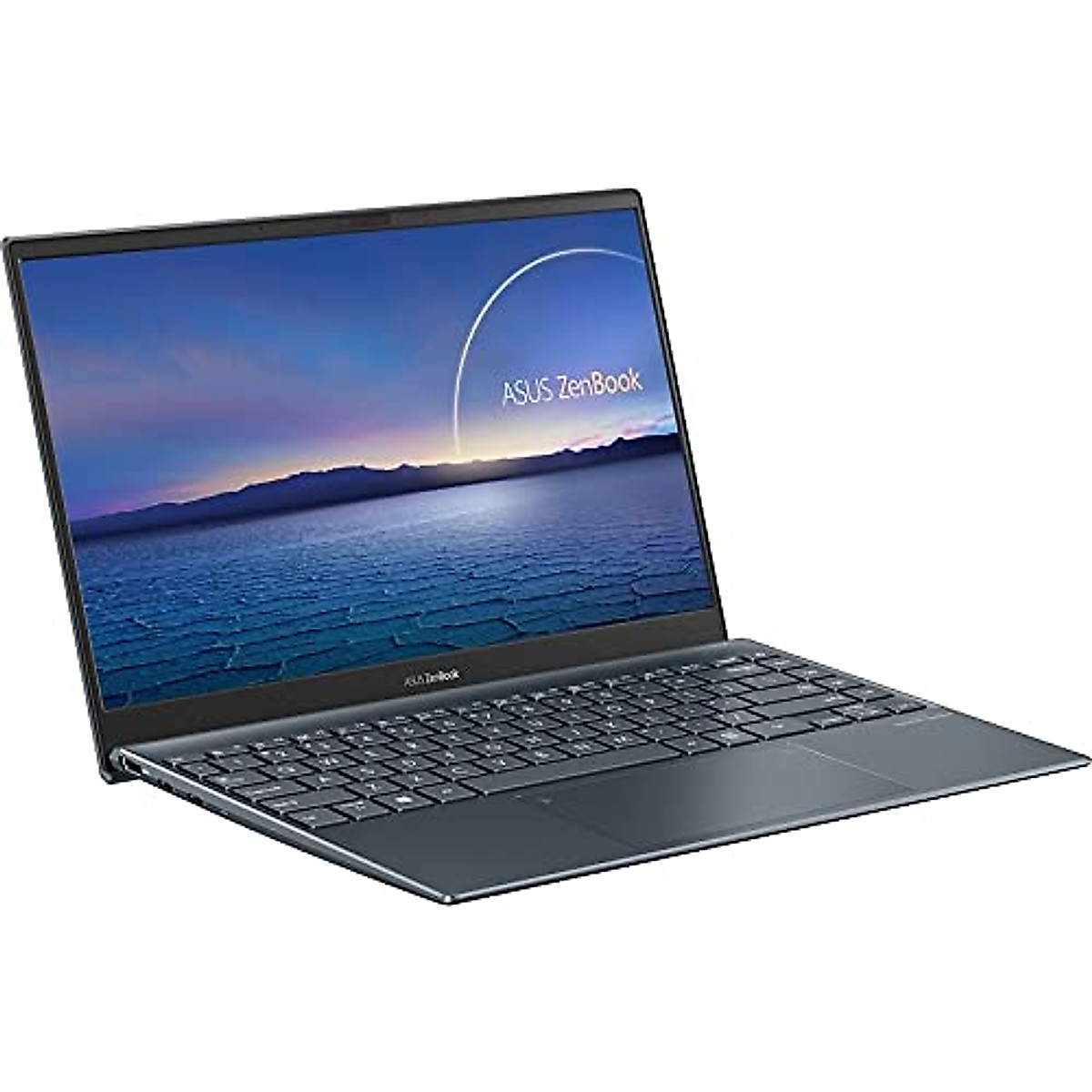 ASUS ZenBook 13 Ultra-Slim Laptop, 13.3” OLED FHD NanoEdge Bezel Display, Intel Core i7-1165G7, 16GB LPDDR4X RAM, 512GB SSD, NumberPad, Thunderbolt 4, Wi-Fi 6, Windows 10 Pro, Pine Grey, UX325EA-XS74