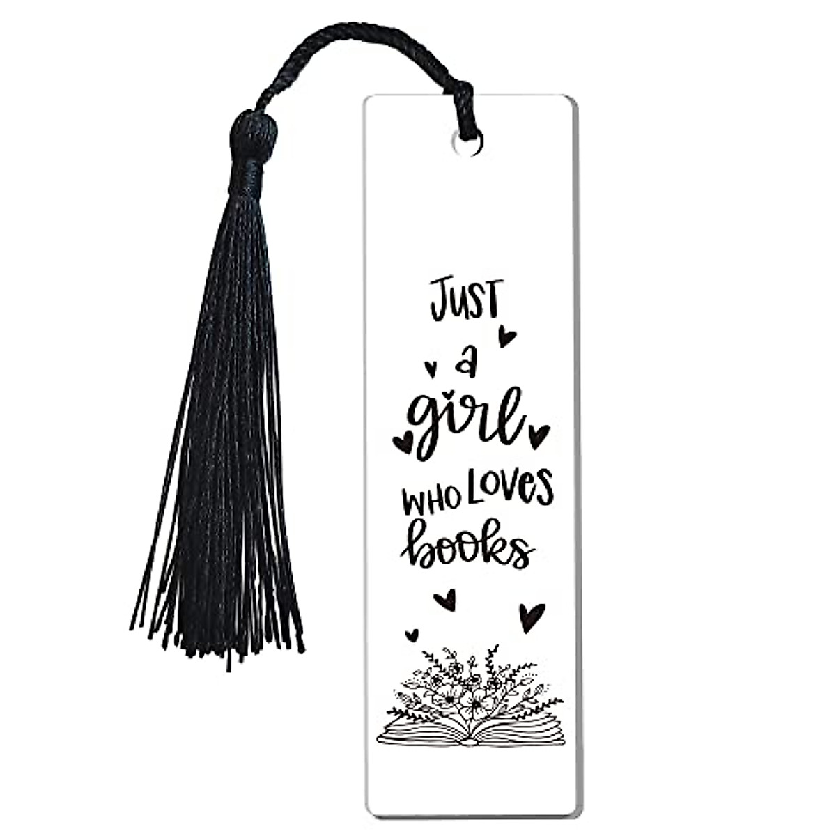 Inspirational Bookmark Gifts for Women Acrylic Bookmark for Daughter Girls Book Lovers Sister Bookworm Birthday Christmas Stocking Stuffers Gifts for Female Book Lover Sister Friendship Gift