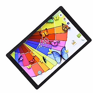 ASHATA 2022 Newest 10Inch 4G Network Tablet, 5G WiFi Tablet for Kids, 6GB RAM 256GB ROM Octa Core CPU IPS Display 3 Card Slots, Capacitive Touch Screen, Easy to Use for Seniors (US Plug)