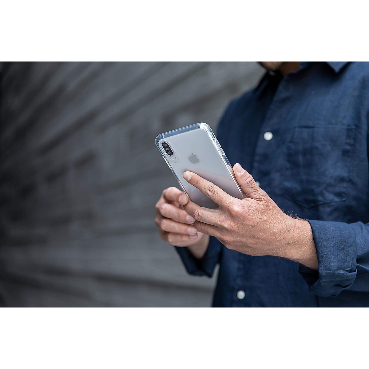 ZAGG Gear4 Crystal Palace Compatible with iPhone 11 Case, Advanced Impact Protection with Integrated D3O Technology, Anti-Yellowing, Phone Cover – Transparent