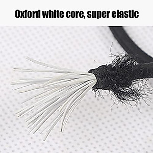 Replacement Elastic Cord Laces,Zero Gravity Chair Cords Replacement Universal Elastic Cord Repair Tool Kit for Garden Sun Recliners Lounge Chair 4PCS Black Recliners