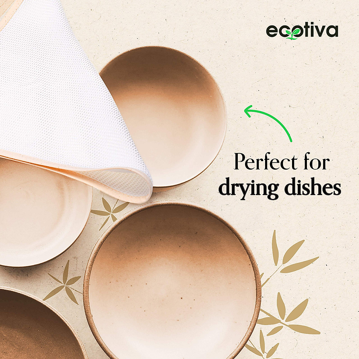 Hand Towels For Kitchen - White Dish Towels - Kitchen Rags - Dishcloths for Kitchen Dish Rag Pack - Kitchen Wash Cloths Kitchen Dish Rags That Don’t Smell - White Cleaning Rags - White Cleaning Towels