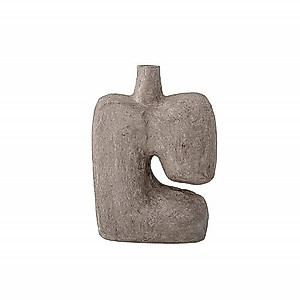 Bloomingville Grey Paper Mache Vase