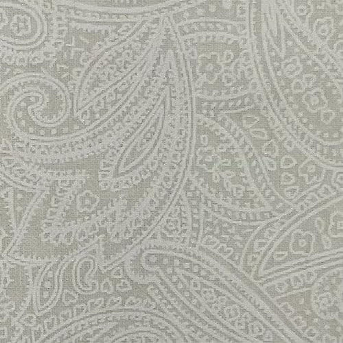 Choice Fabrics Supreme 108" Quilt Backing - Tone on Tone - Premium Cotton Fabric Cut by The Yard (White on Cream - Paisley)