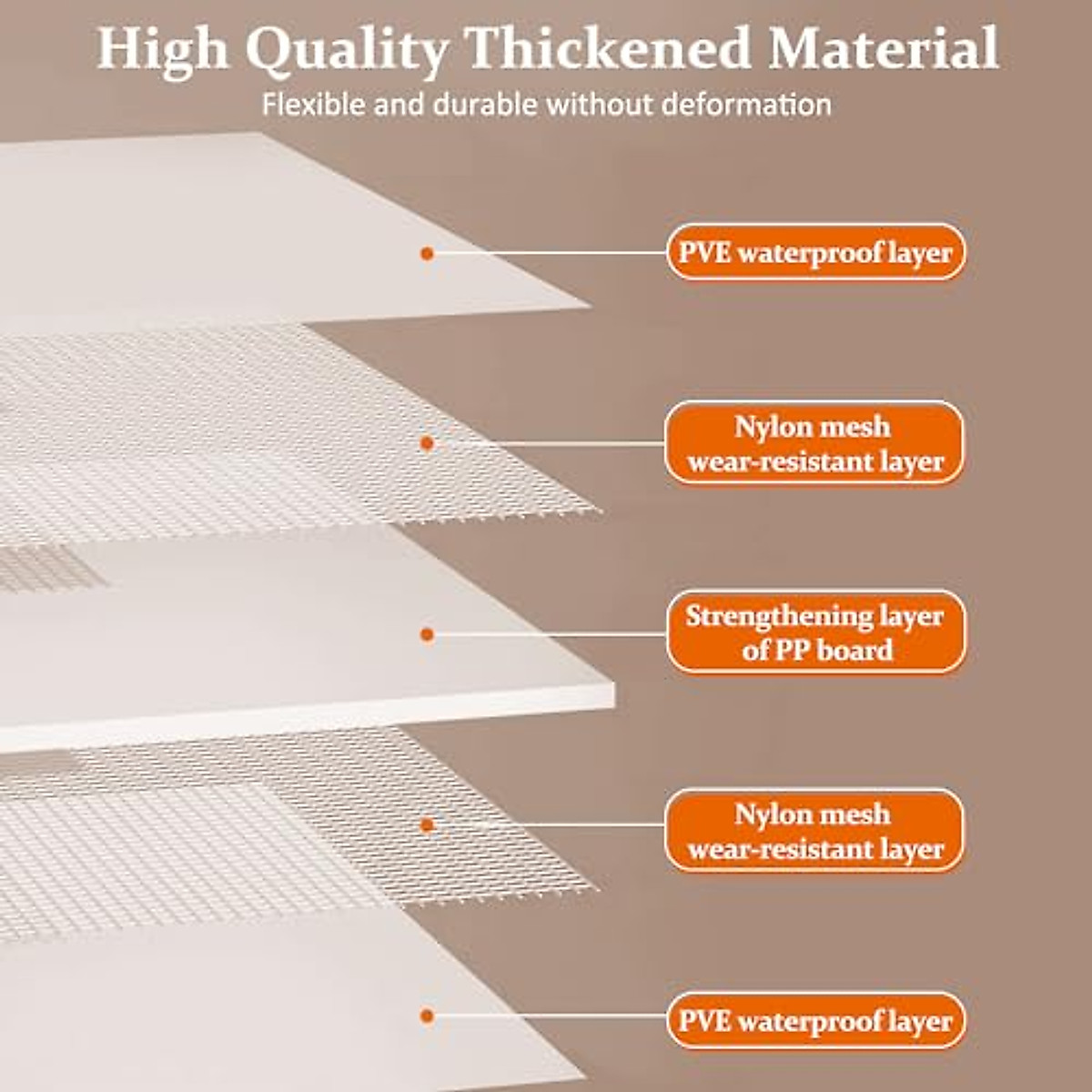 Wardrobe Clothes Drawer Organizer, Upgraded PP Board Foldable Drawers Organizer for Clothes, 7 Grids Washable Compartment Clothing Closet Organizer for Jeans,Pants,T-Shirts,Dresse (2PCS Large)