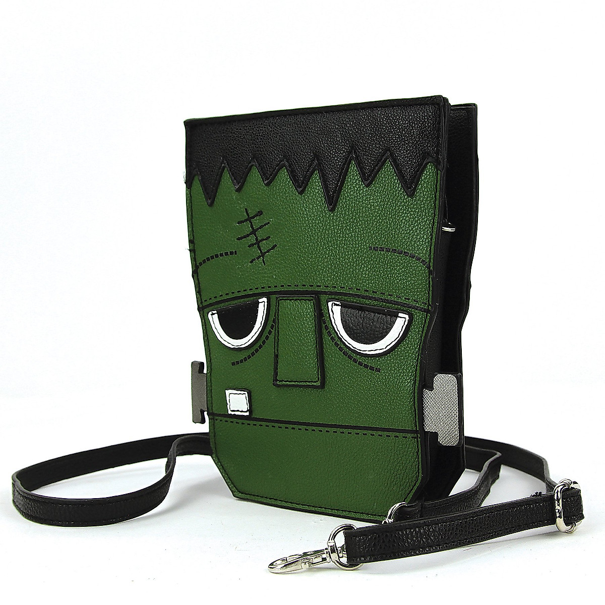 Sleepyville Critters - Frankenstein Crossbody Bag in Vinyl