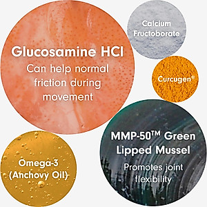 PetLab Co. Joint Care Chews - High Levels of Glucosamine for Dogs, Green Lipped Mussels, and Omega 3 - Dog Hip and Joint Supplement to Actively Support Mobility - Salmon