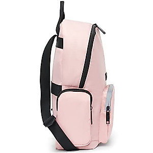 Calvin Klein Women's Basic Side Front Zipper Pocket Backpack, Mellow Rose, One Size