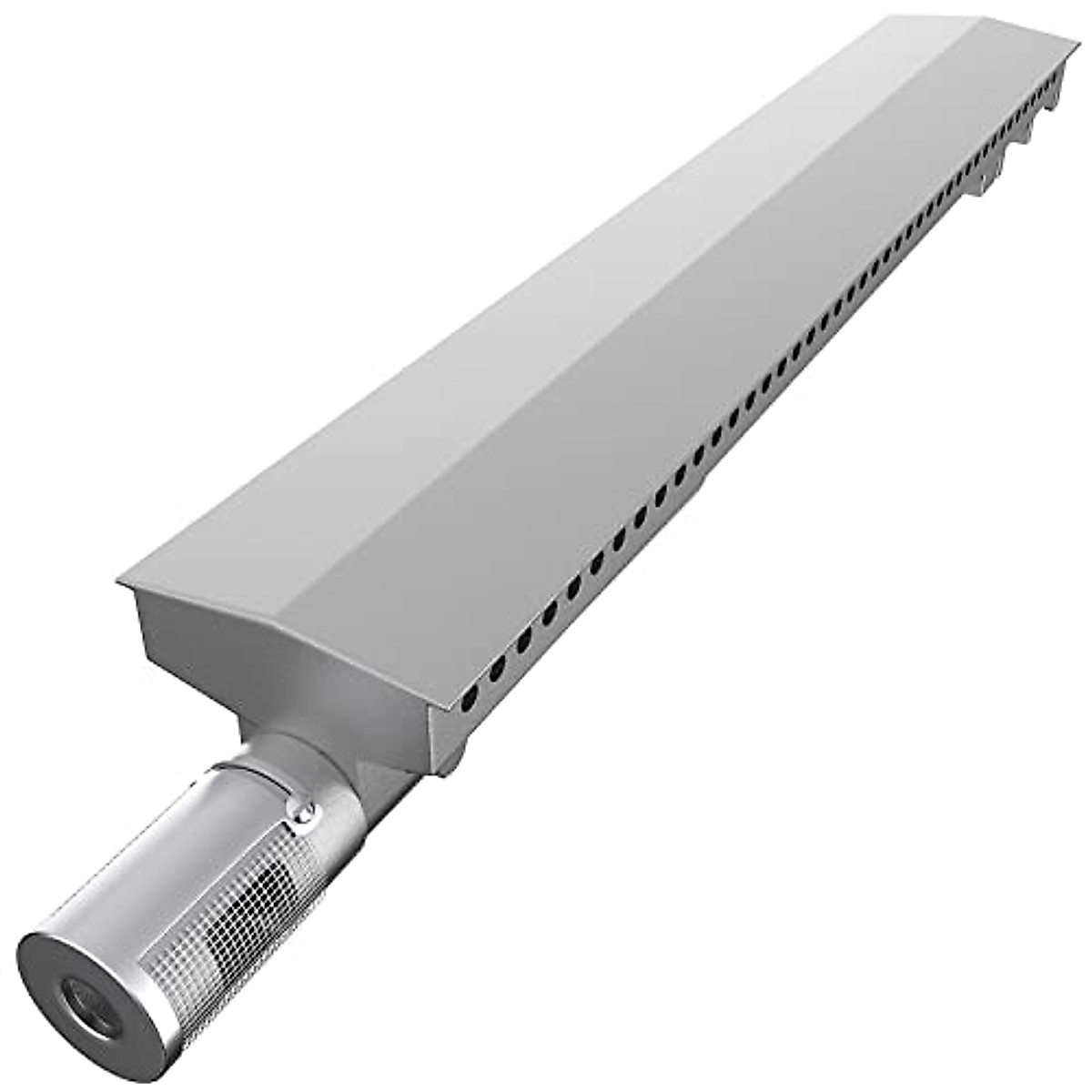 VEVOR Grill Burners, Stainless Steel BBQ Burners Replacement, 4 Packs Grill Burner Replacement, Flame Grill with 15.9" Length Barbecue Replacement Parts with Evenly Burning for for Premium Gas Grills