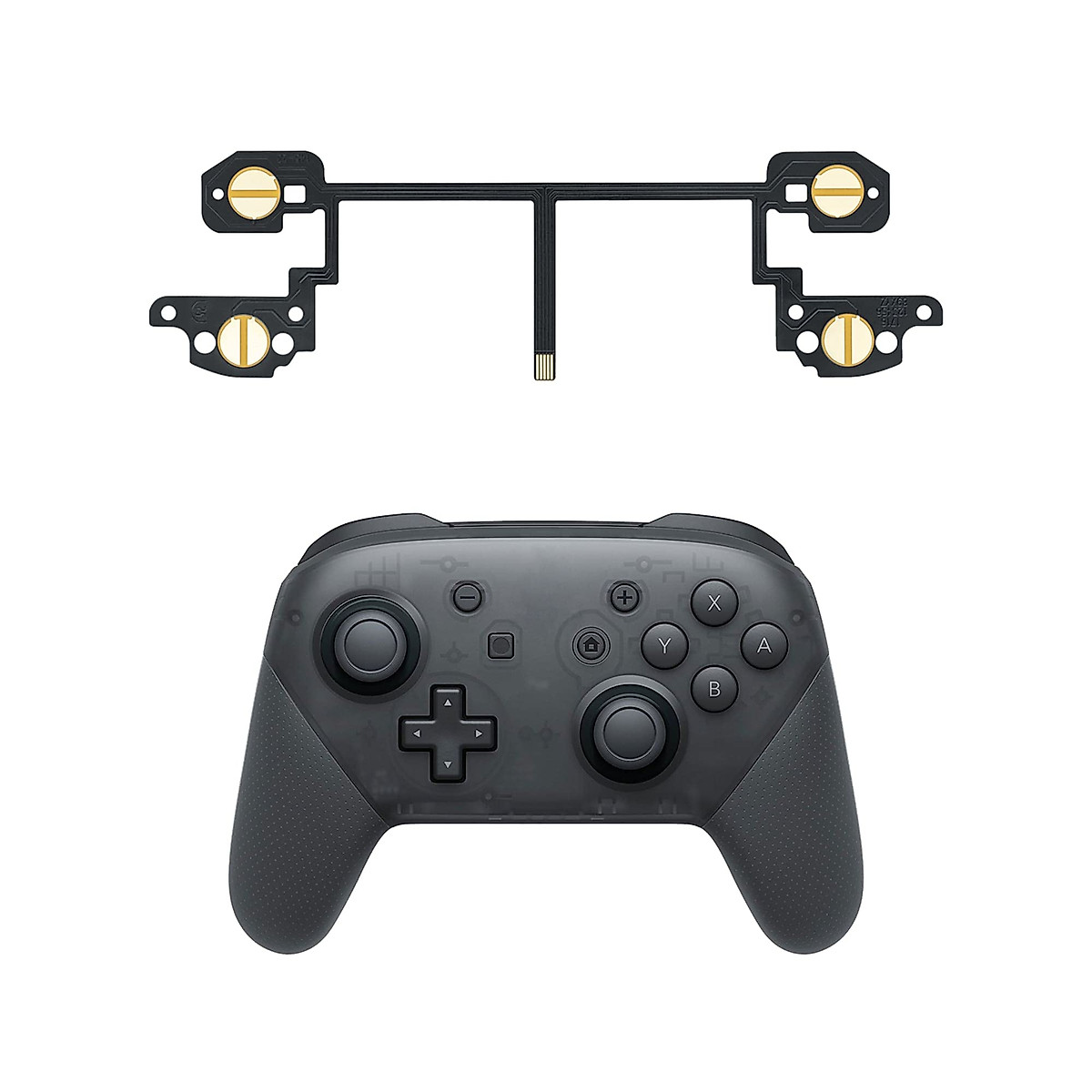 Wigearss ZR ZL L R Button Ribbon Flex Cable Repair Parts for N Switch Pro Controller