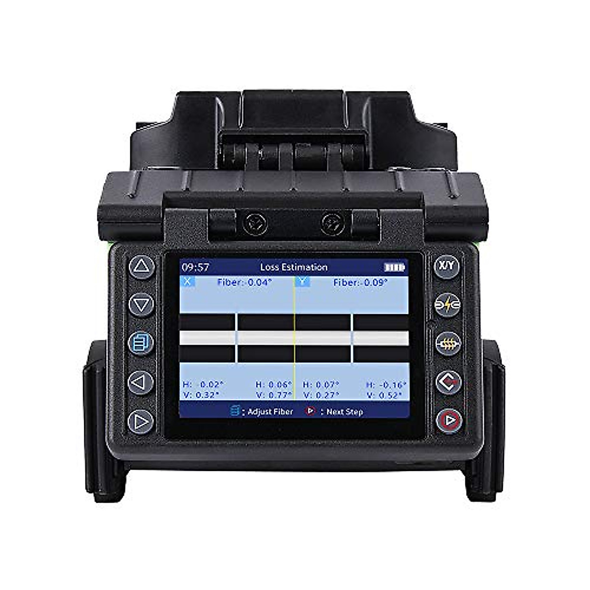 Core Aliginment Portable FTTH Optical Fiber Fusion Splicer GX39 Welder Splicing Machine SOC Holder is Aviliable