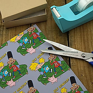 GRAPHICS & MORE Hey Arnold! Chips on Couch Gift Wrap Wrapping Paper Rolls