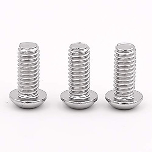 KINJOEK 50 Packs 5/16-18 x 3/4 Inch Button Head Socket Cap Screws, Allen Socket Drive, 304 Stainless Steel 18-8, Full Thread, Bright Finish, Heavy Duty Machine Hexagon Screw Drive