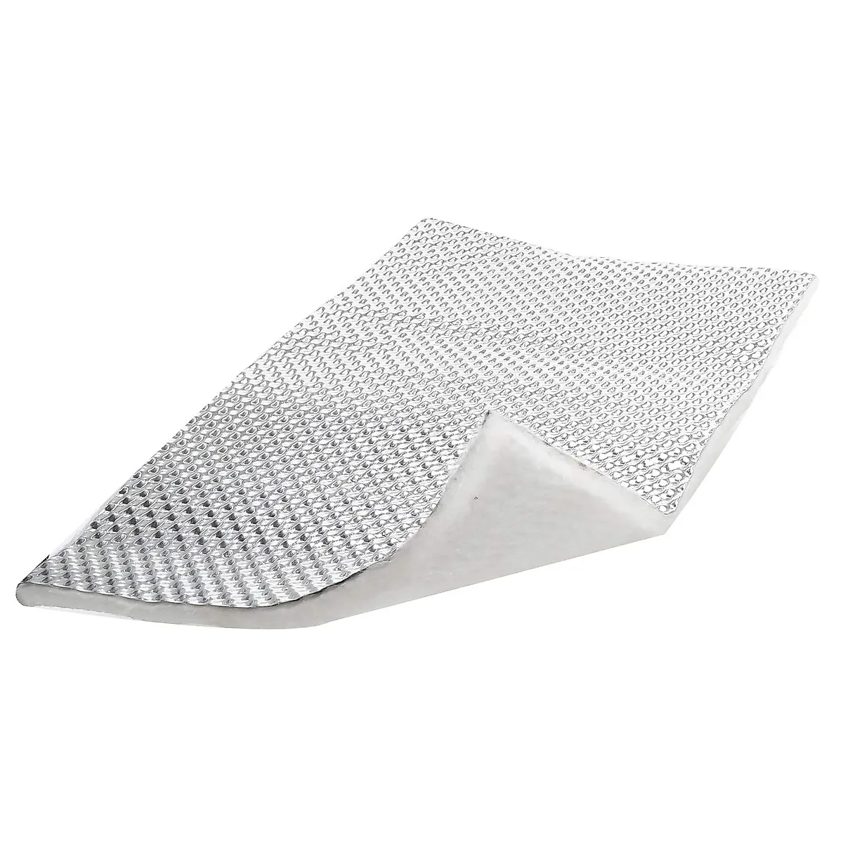 AC PERFORMANCE Reduce Radiant Heatshield Armor 3' Long x 1' Wide x 1/2" Thick Exhaust Pipe Multipurpose Heat Shield, Fiberglass Laminated Aluminum