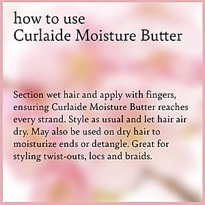 Camille Rose Curlaide Moisture Butter, Hair Styling Cream for Intense Moisture to Strengthen and Nourish Strands, 8 oz