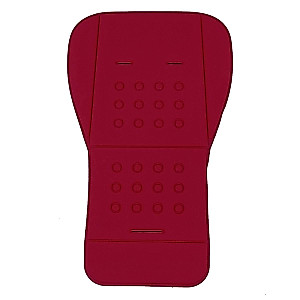 Stroller Cushion, Baby Stroller/Car Seat Liners Pad Cover Foam Cotton Cushion (Red)