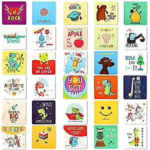 120 Pieces Lunch Box Notes for Kids Cute Lunchbox Notes for Kindergartners Inspirational and Motivational Kids Lunch Box Notes Back to School Gifts for Kids ,60 Style (Lovely Style)
