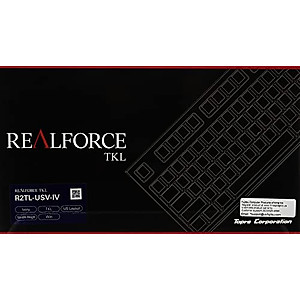 REALFORCE R2 Keyboard (Tenkeyless, Ivory, Mixed Key Weight)